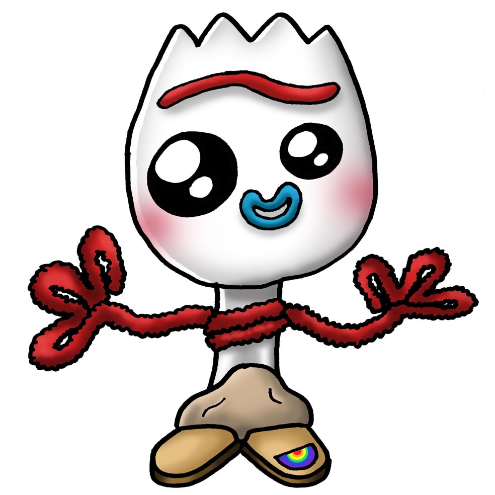 forky-kawaii - Dibujando con Vani