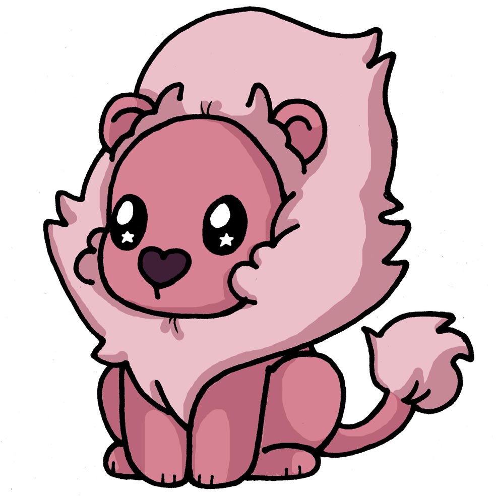 leon-steven-universe-kawaii - Dibujando con Vani