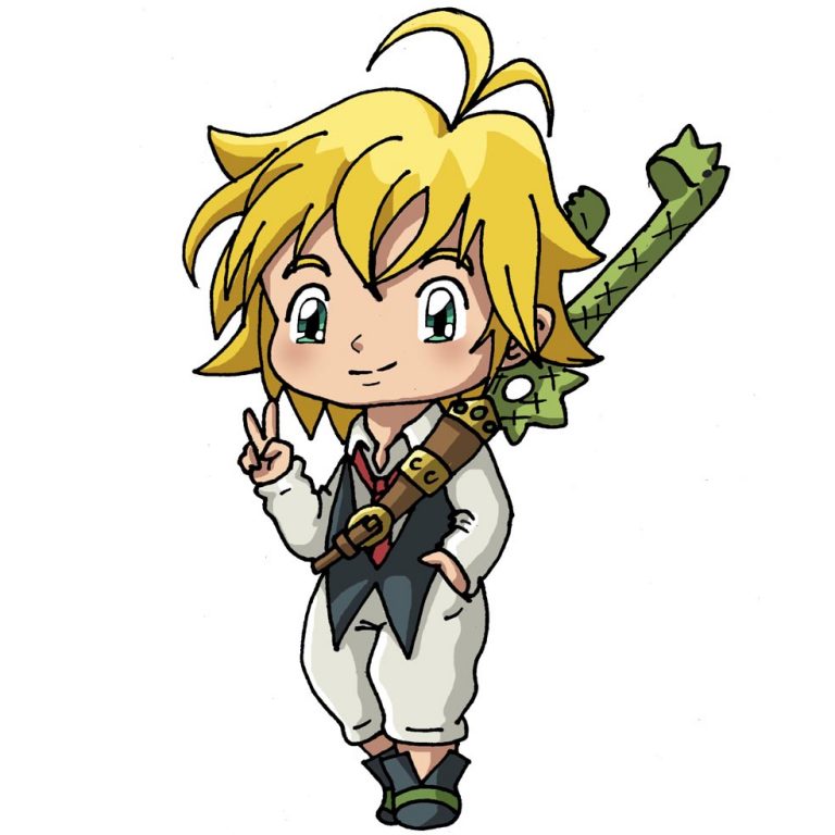 meliodas-kawaii - Dibujando con Vani