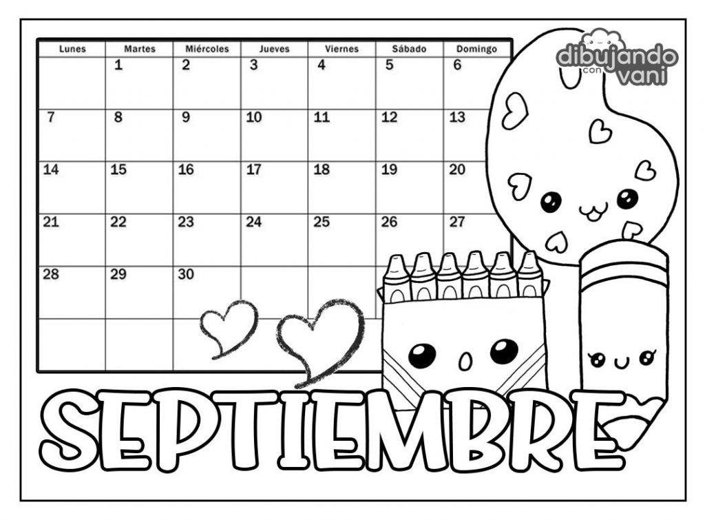 Septiembre 2020 Para Imprimir Calendario Kawaii Dibujando Con Vani septiembre-2020-para-imprimir-calendario-kawaii-dibujando-con-vani