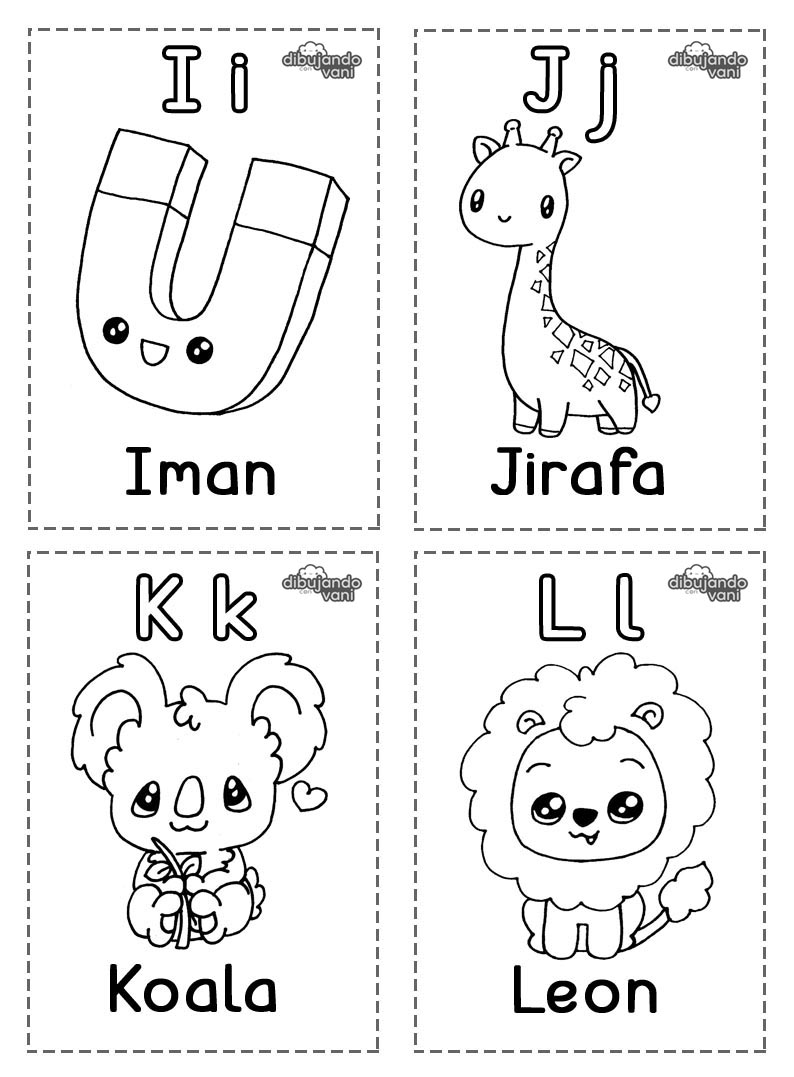 Dibujos Con La Letra Ll Para Colorear - Infoupdate.org