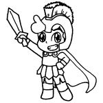 invictor para colorear - Dibujando con Vani