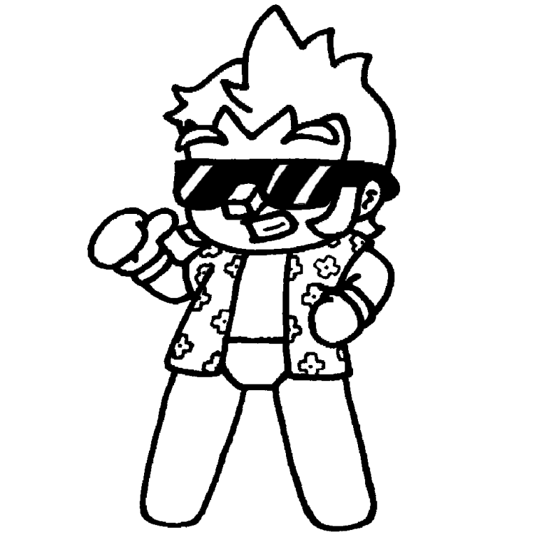 timba vk para colorear - Dibujando con Vani