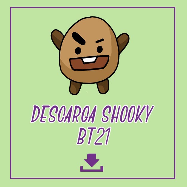 shooky de bt21 para descargar - Dibujando con Vani