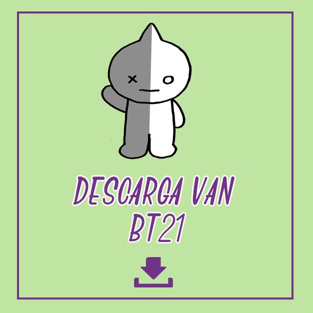 van de bt21 para descargar - Dibujando con Vani