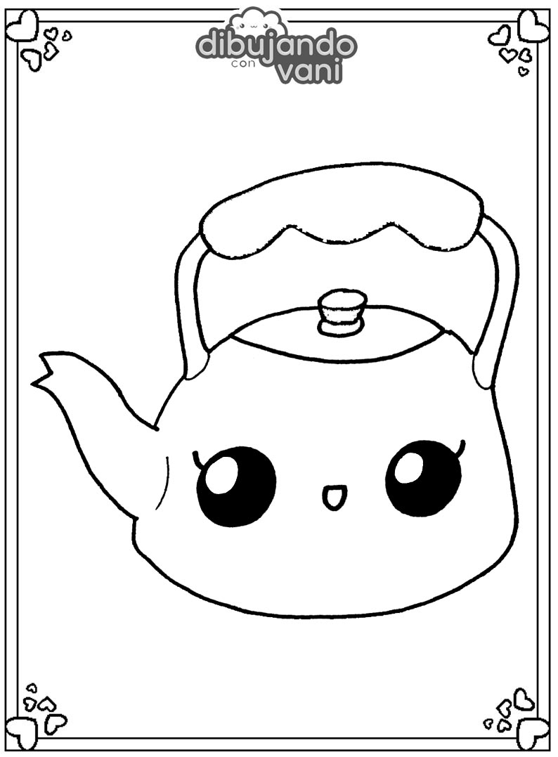 Dibujo de una pava para imprimir y colorear - Dibujando con Vani