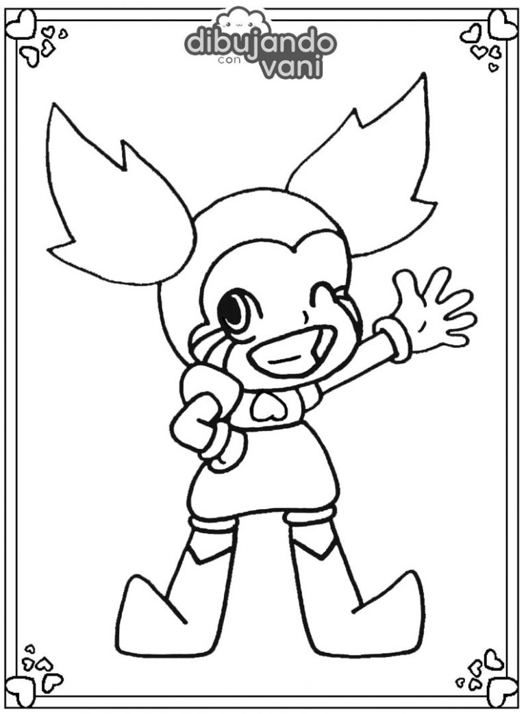 Dibujo de Spinel 2 para imprimir y colorear - Dibujando con Vani