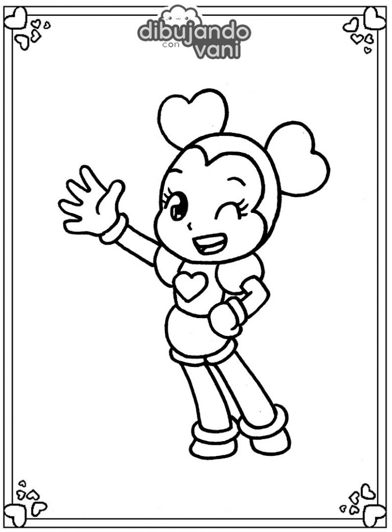 Dibujo de Spinel para imprimir y colorear - Dibujando con Vani