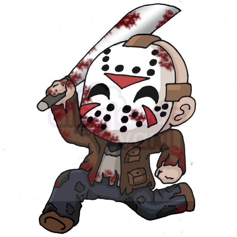 jason-viernes-13-kawaii.jpg - Dibujando con Vani