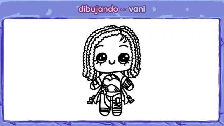 Moco de Free Fire para colorear - Dibujando con Vani