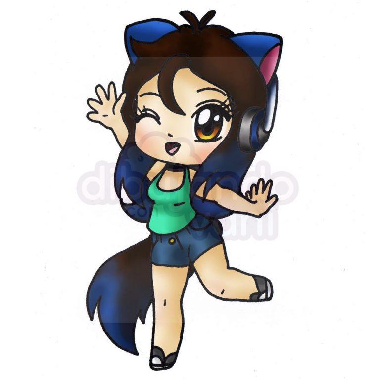 chica furro kawaii - Dibujando con Vani