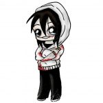 jeff the hugger creepypasta kawaii - Dibujando con Vani