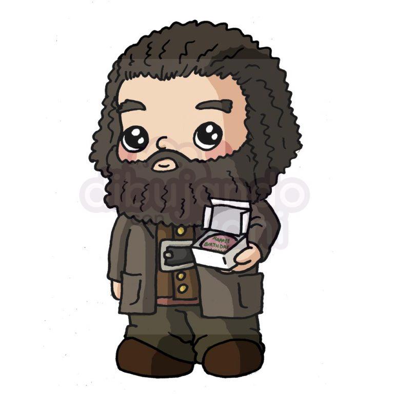 hagrid-kawaii - Dibujando con Vani