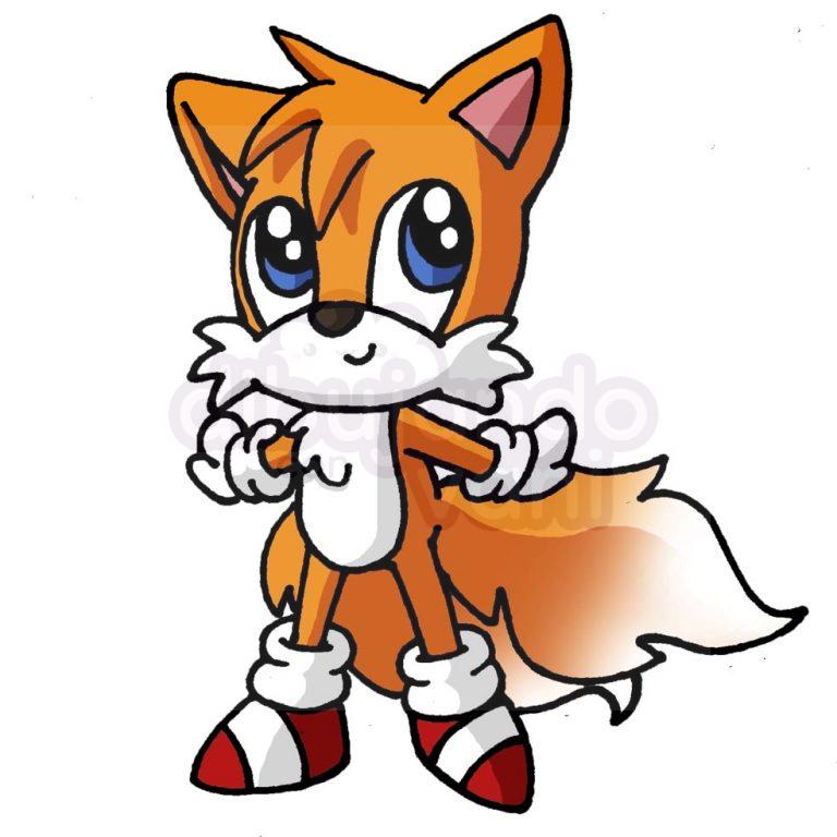 tails-kawaii - Dibujando con Vani